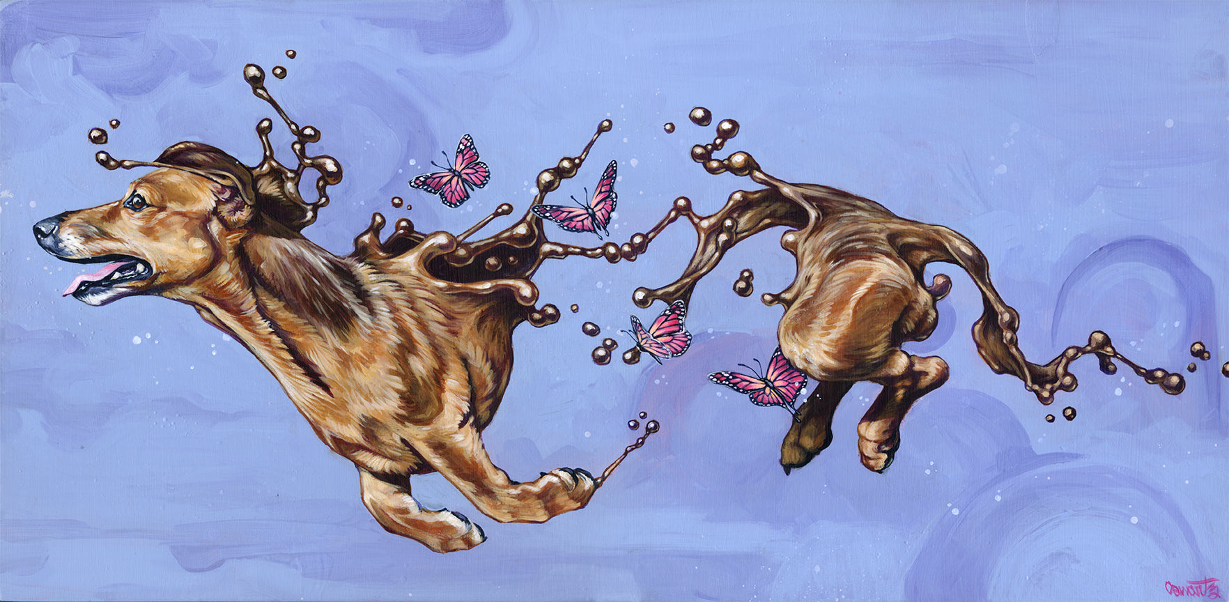 Flutter - Animal Painting - Acrylic Painting – The Swartz Brothers